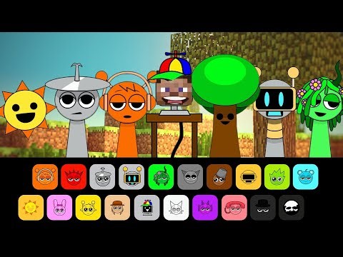 🎶Incredibox Sprunki - Minecraft (MOD/COVER )🎶