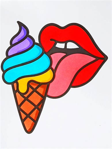 Satisfying Coloring Pages for Relaxation