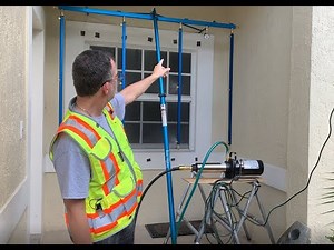 TSSA Storm Safe Performs an ASTM E-1105 Forensic Test