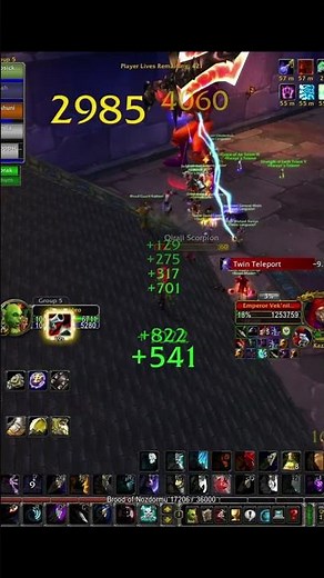 HM The Twin Emperors SOD AQ40 Hunter Marksman boss fight Gameplay WoW Classic #shorts #short #sod