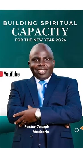 Part 01 Building Spiritual Capacity for the New Year’ from Pastor Joseph Macharia. Full video on YouTube channel | Resurrection Temple International Nairobi