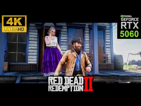 Red Dead Redemption 2 - RTX 5060 + Ray Tracing / DLSS 4 I 4K All Maxed Graphics Settings Gameplay