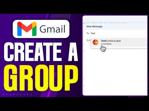 How to Create a Group Email List in Gmail (2025) - Contact Labels Guide