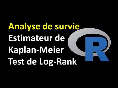 Analyse de survie sur R - Estimateur de Kaplan-Meier & Test de Log-Rank