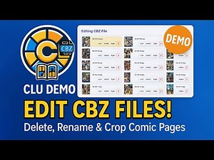 Editing CBZ Files with CLU