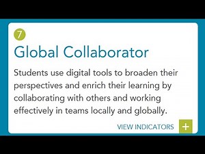 ISTE Standard●S 7 Global Collaborator