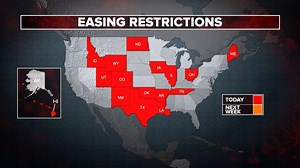 More states ease restrictions on restaurants, theaters and retail