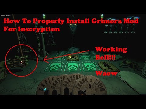 How to Install - Inscryption Grimora Mod ( or any Inscryption Mod )