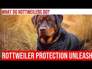 Rottweiler Police Dogs: Training & Skills
