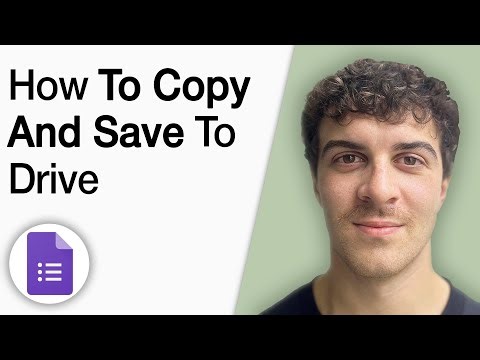How to Copy a Google Form and Save to Your Drive [2025 Full Guide]