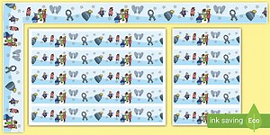 Winter Display Borders