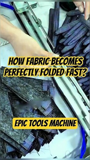 Innovative Tools Machine: Secrets of Automated Fabric Folding!