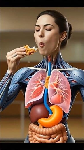 What Really Happens Inside Your Body After Eating Fried Chicken 🍗 | 3D Digestion Animation
