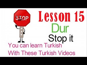 Learn Turkish Through Turkish Lesson 15 - Frequently Used Words & Phrases (Part 3)