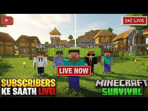 Minecraft Live With Sub's