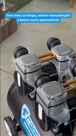 Compressor de Ar Portátil Silencioso 50L Compbrasil | Potência, Eficiência e Baixo Ruído