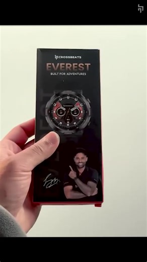🚀 Reach your peak with the Everest 2.0 Smartwatch! ✅ 2.09" Super Retina Display ✅ BT Calling Voice Assistant ✅ 500 Watch Faces ✅ 100 Sports Modes 📦 Now available with Free Shipping! | CROSSBEATS