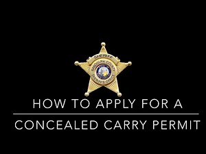 Instructions for Obtaining Concealed Carry Permit