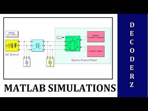 Decoderz #39 |29 May 2021| Design & Analysis of Hydro Power Plant MATLAB/Simulation