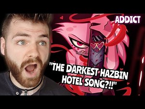 First Time REACTING to HAZBIN HOTEL song "ADDICT" | Music Video | REACTION!!