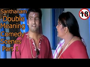 Santhanam Double Meaning Comedy Scenes Part 1
