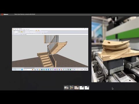 Staircon CAM Biesse bSolid