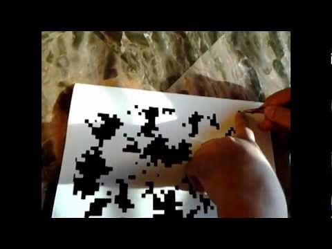 Easiest Digital Camo Ever ! Best Digital Camoflage, DIY ever! Gun camo paintball camo Part 1