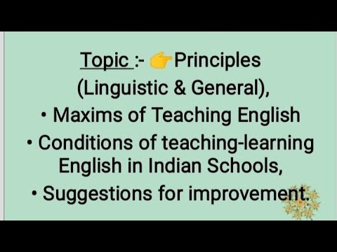 Subject:- Pedagogy of English... #bed1stsemester #english