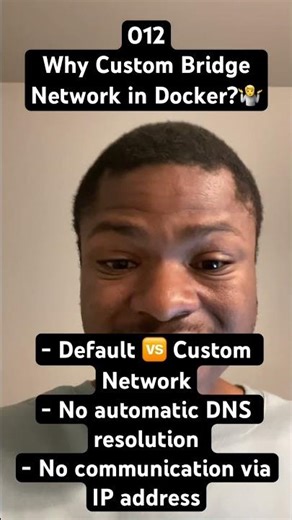 012- Why Custom Bridge Network in Docker? #networking #docker #dns