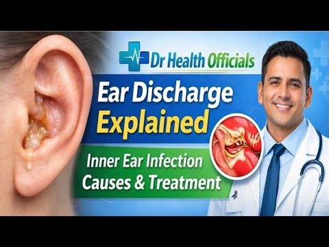 Ear Discharge Explained | Inner Ear Infection Causes&Treatment | Dr Health Officials