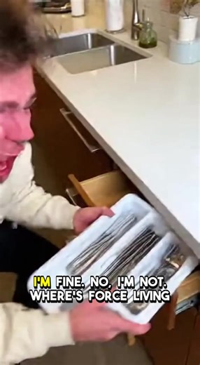 Spring-Loaded Sanity (But Like, Chaotic) Our Over-Stimulated Product Prophet just met his match: spring-loaded drawer dividers! 🤯 Witness the hilarious meltdown and genuine awe as he discovers the *shocking* power of perfectly organized cutlery. Prepare for comedic panic – your kitchen drawers will never be the same. "THIS SHOULDNbT EVEN BE LEGAL!" #KitchenChaos #OrganizationGoals #DrawerDividers #HomeGadgets #LifeChanging #ChaosHomeShopping #ProductReview #MustHave #ComedyContent #ViralGadget 