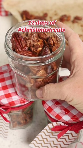 Maple Spiced Nuts Recipe for Edible Christmas Gifts