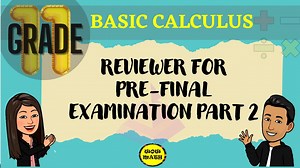 19 reactions | BASIC CALCULUS REVIEWER PART 2 || PRE-FINAL EXAMINATION | WOW MATH | Facebook