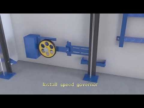 National Elevators Lift Installation process.