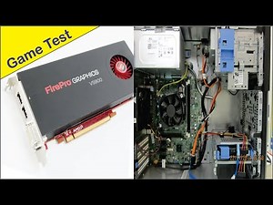 Dell Optiplex 3020 Computer Review For Gaming | AMD Fire Pro V5900 Test & Review | 4 Game Play