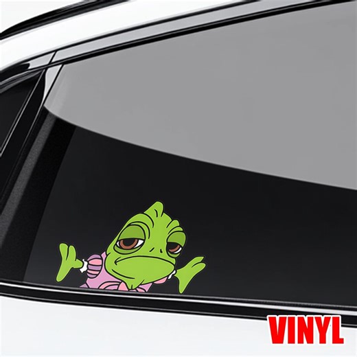 Pascal Sticker, Tangled Chameleon, Rapunzel, Magic Flower, Transparent Sticker, Disney Stickers, Water Bottle, Planner Sticker D3FS11-2 - Etsy