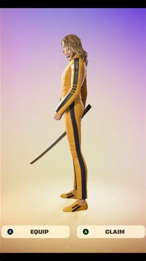 Fortnite The bride KILL BILL