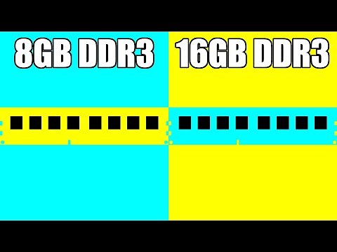 8GB DDR3 vs 16GB DDR3 | Tested in 6 Games