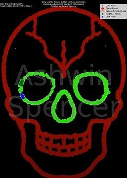 DBSCAN Clustering Animation | Unique Data Science Visualization