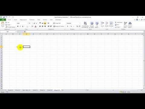 How to make the sigma symbol in excel