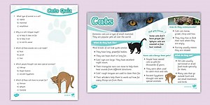 Cat Fact File and Quiz