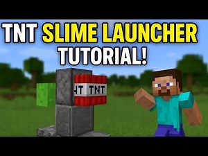 How to make tnt slime launcher in Minecraft v1.21 easily