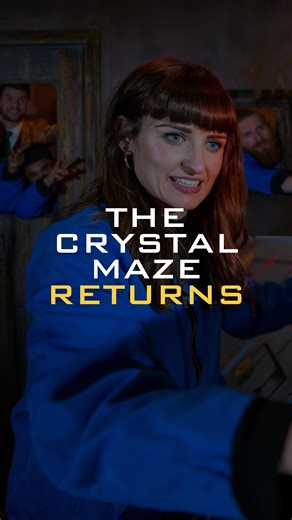 The Crystal Maze returns with the LIVE EXPERIENCE. Think you and your team have what it takes? 🎟️ AVAILABLE NOW | The Crystal Maze