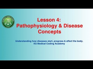 Pathophysiology & Disease Concepts | Medical Coding Course 2025 | Lesson 4