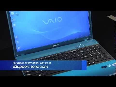 Sony VAIO® Computers | How to create recovery media