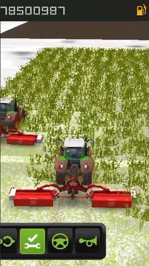 "Cutting Grass in Winter | Farming Simulator 18 (Winter Mod)"