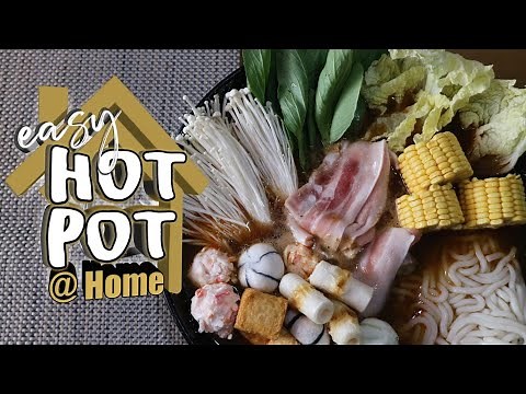 How to cook HOT POT at home [ Quick & Easy ] #005 | Mia Cooks