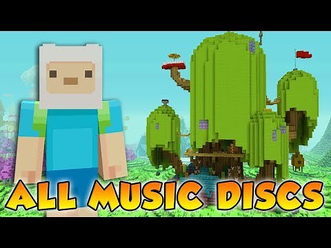 Minecraft Xbox - Adventure Time Mash-up Pack - All Music Discs LIVE! (TU53 Update Out!)