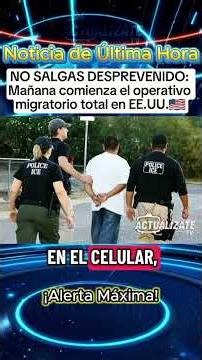 Comienzan operativos migratorios en EE.UU