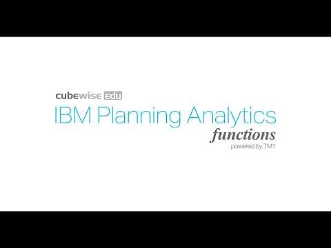 TM1 Function, DBR (Excel)